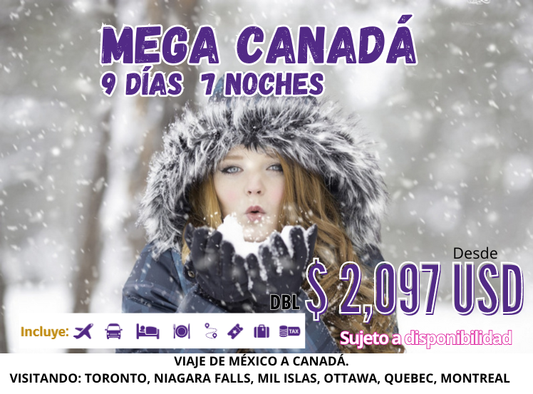 Mega Canadá 9 días