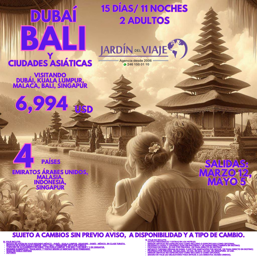 DUBAÍ BALI