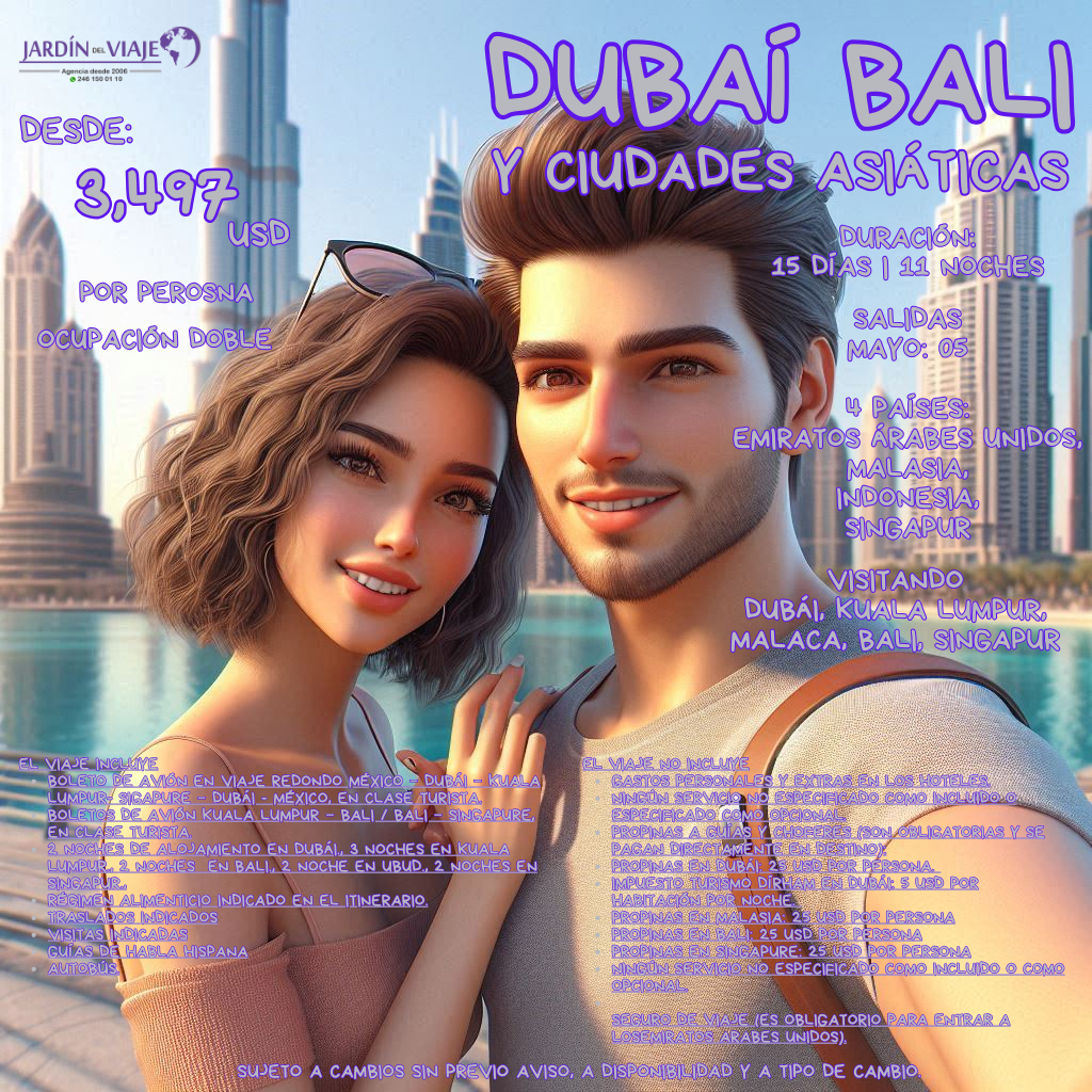 DUBAÍ BALI